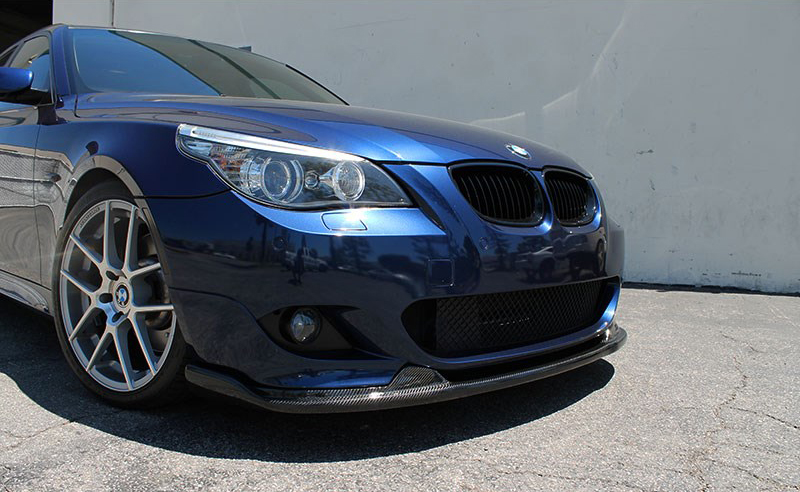 Carbon Fiber Front Lip for 2004-10 BMW 5-Series MSport [E60] HM Style