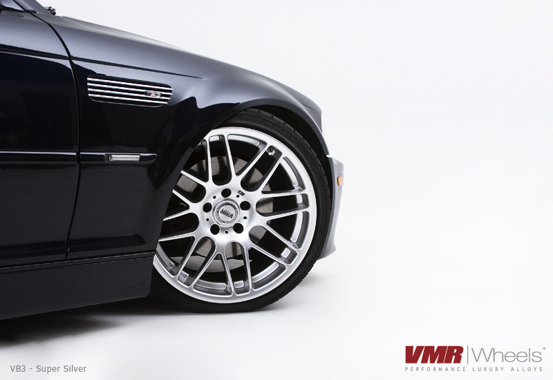 VMR V703 VB3 CSL Style Wheels for BMW - Hyper Silver - 18"/19" - 5x120mm